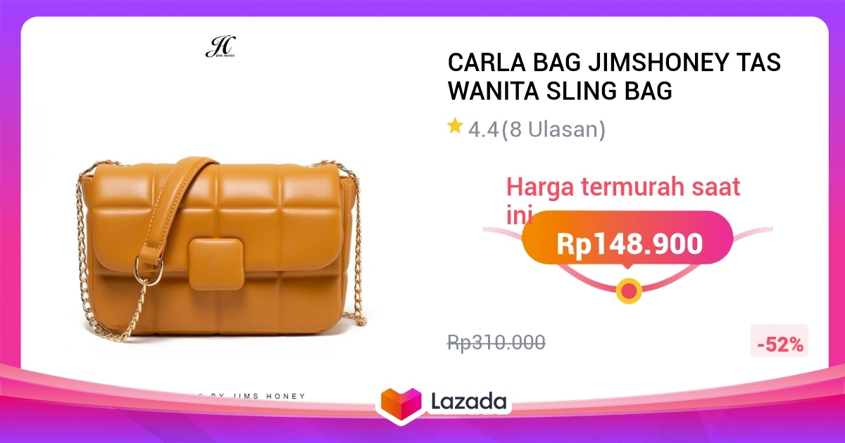 CARLA BAG JIMSHONEY TAS WANITA SLING BAG