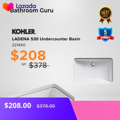 Kohler LADENA 530 Undercounter Basin - 2214X0