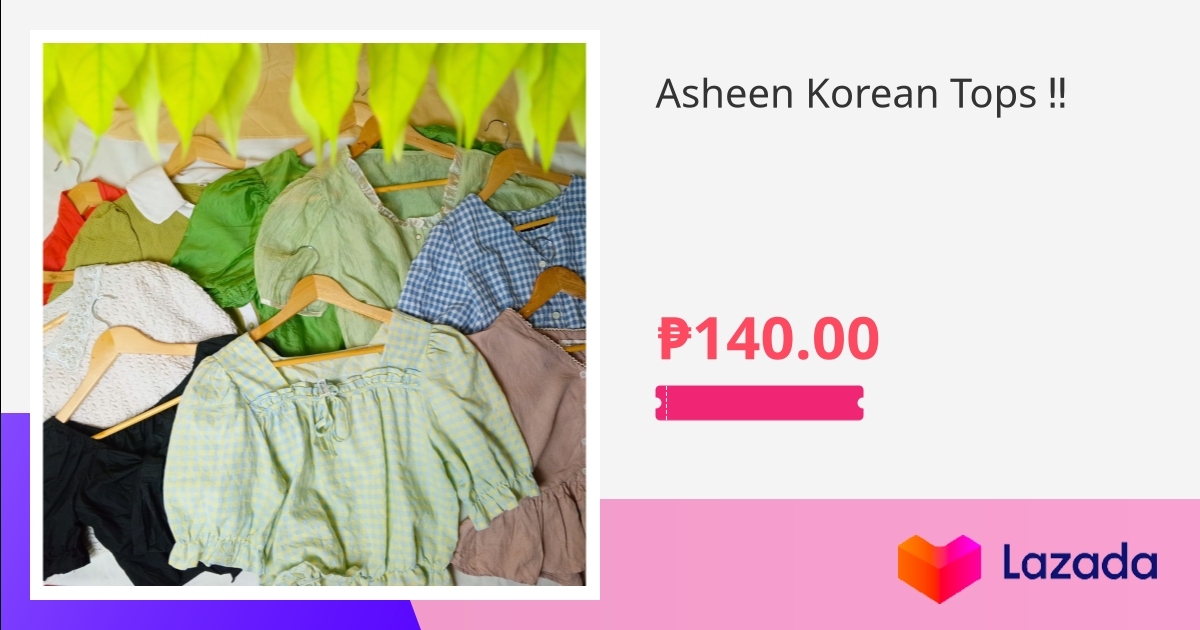 Asheen Korean Tops ‼️