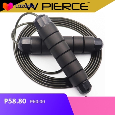 WP979 Jump Rope with Ball Bearings Rapid Speed Jump Rope Cable and 6 ...