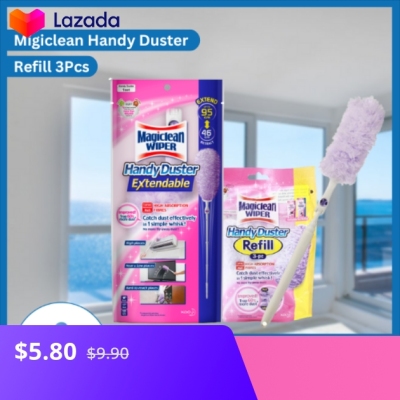 Magiclean Handy Duster Extendable 95cm 35cm Refill 3s