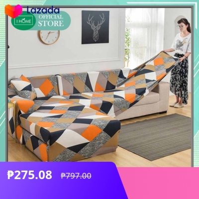 Milk Shreds Printed Christmas Sofa Cover 1/2/3 Seater With Free ...