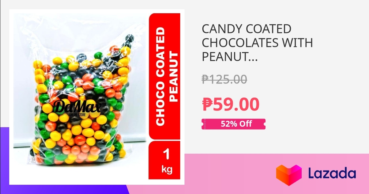 CANDY COATED CHOCOLATES WITH PEANUTS (CHOCO MARBLES) KUTKUTIN SNACKS