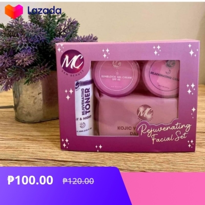 MC SKN Rejuvenating Facial Set.