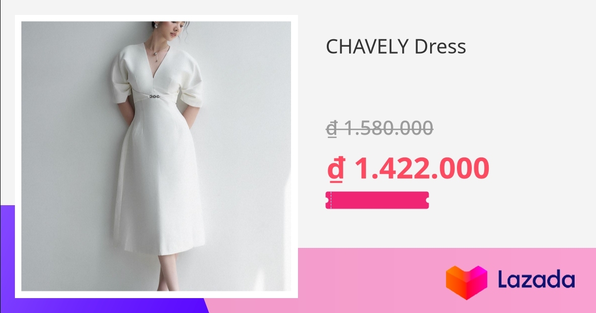TRIO JI Đầm thiết kế CHAVELY Dress