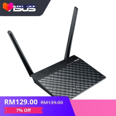 Asus Wi-Fi Router RT-N12+ Wireless N300 3 In 1