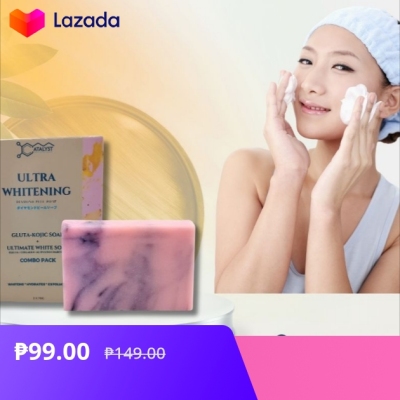 Catalyst Skin Specialist Ultra Whitening Combo Soaps (Gluta-kojic soap ...