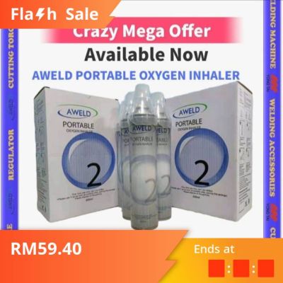 (Ready Stock) Portable oxygen inhaler (1box 6 units) Spray bottle ...