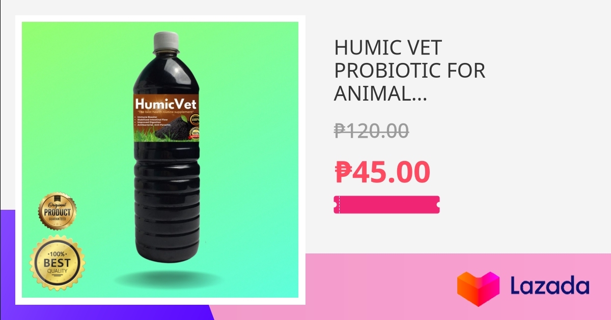 HUMIC VET PROBIOTIC FOR ANIMALS LIVESTOCK AT PUSA ASO