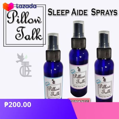 Pillow Talk Sleep Aid Spray with Fragrance Oil