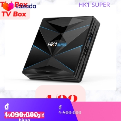 [HCM] Android TV Box HK1 Super 4GB DDR3 32GB EMMC RK3318, Android Tivi ...