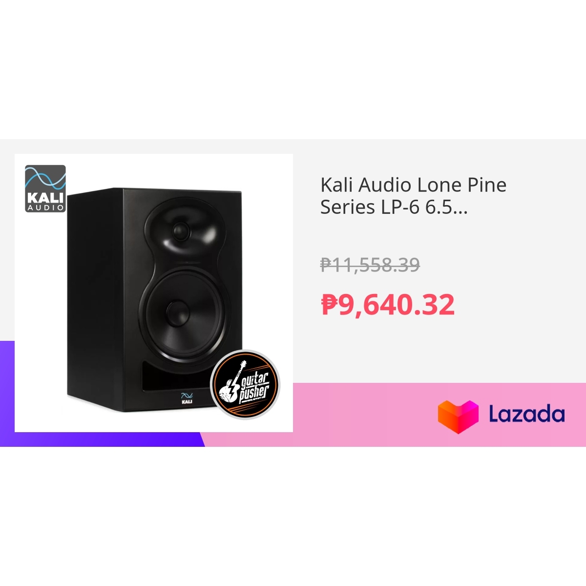 Kali Audio Lone Pine Series LP-6 6.5" Powered Studio Monitor