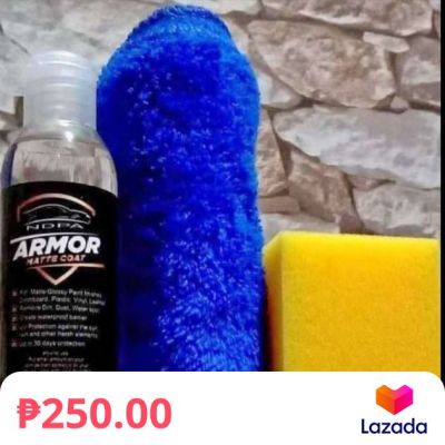 ARMOR MATTE COAT with free sponge and microfiber