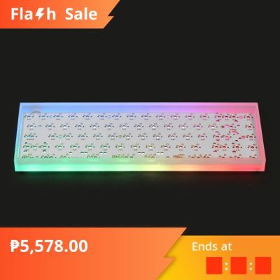 Kbdfans Customized Keyboard Shell Tofu 65% Acrylic Transparent Shell ...