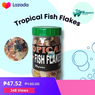 Infinity Fish Food Flakes 25 Grams High Quality Grade Growth Booster ...