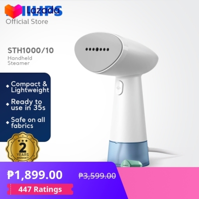PHILIPS Handheld Compact and Lightweight Garment Iron Steamer [STH1000 ...
