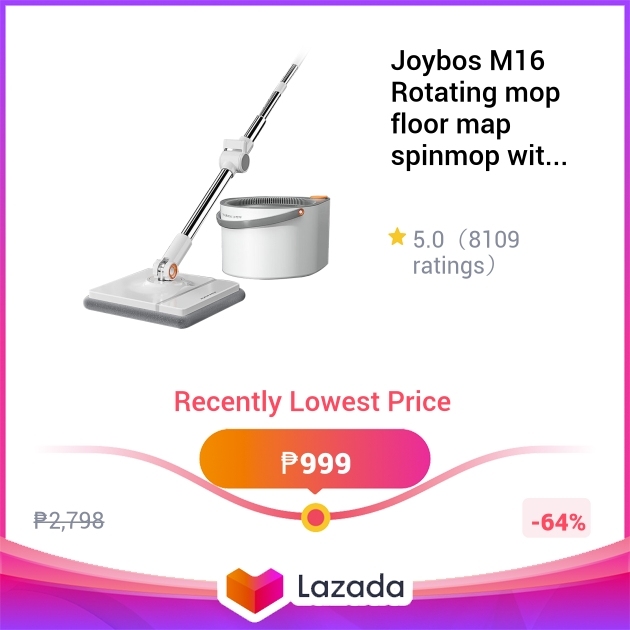 Joybos M16 Rotating mop floor map spinmop with bucket 360,spin mop sale ...