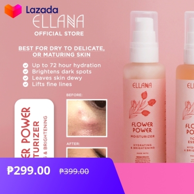 ELLANA Flower Power Moisturizer, Hydrates And Brightens - Ellana ...