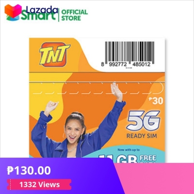 TNT Prepaid SIM Card 5G with Load