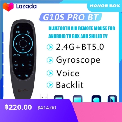 G10S PRO BT Air Mouse บลูทูธไร้สาย Gyroscope สมาร์ทเสียงการควบคุมระยะไกล UGOOS AM7 X4 PRO สมาร์ท ...