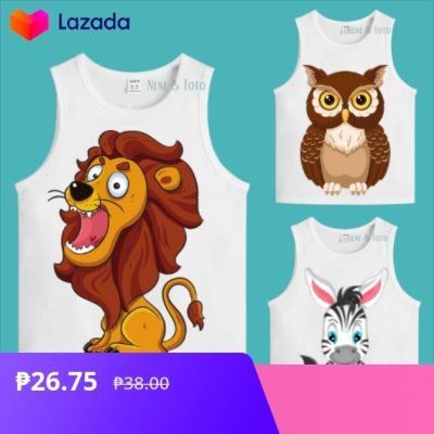 NENE & TOTO 1 PC Kids White Sando Shirts Tops for Boys Clothes Sale ...