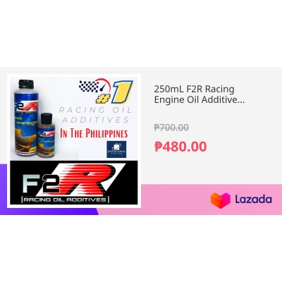 250mL F2R Racing Engine Oil Additives for Four Wheels/Diesel & Gasoline ...