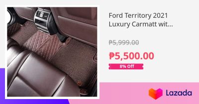 Ford Territory 2021 Luxury Carmatt with Trunk Matt and PVC Coil Foot Pad