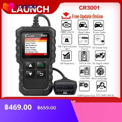 LAUNCH CR3001 OBD2/EOBD Professional Automotive Scanner ，Automobile ...