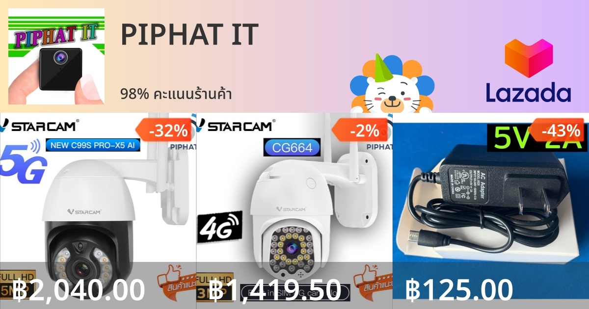PIPHAT IT | ซ ลาซาด้าไทย