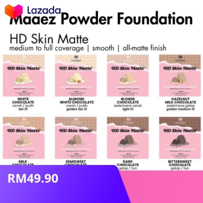 Maaez HD SKIN MATTE POWDER FOUNDATION MAAEZ FOUNDATION