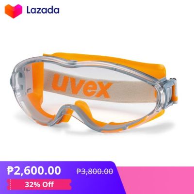UVEX Ultrasonic Goggles Supravision Wide Vision Clear Lens Anti-Fog ...