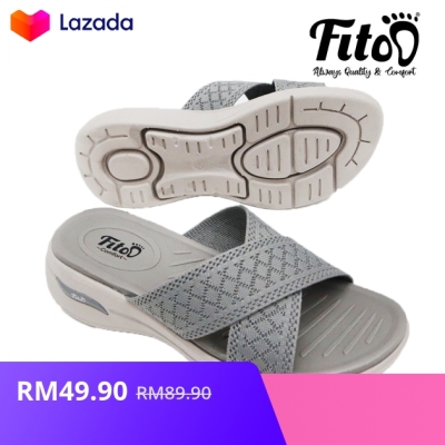 FITOO RelaxSteps Women ELEGANT Slipper Kusat Perempuan FITOO HS1738