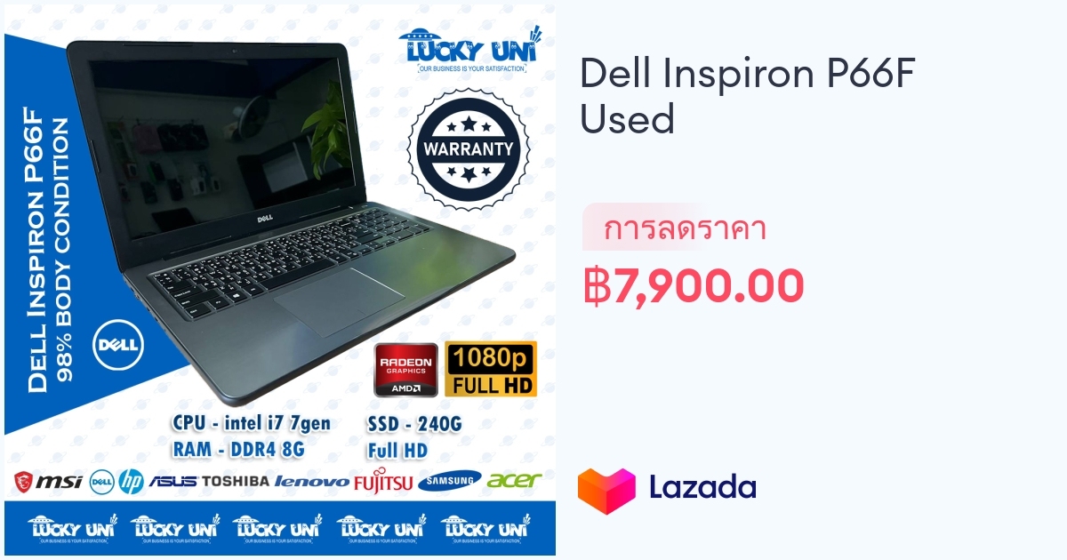 Dell Inspiron P66F Used