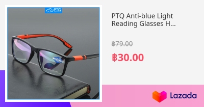 PTQ แว่นตาอ่านหนังสือป้องกันแสงสีฟ้าแบบ HD,แว่นตากีฬา TR90สำหรับผู้ชายและผู้หญิง