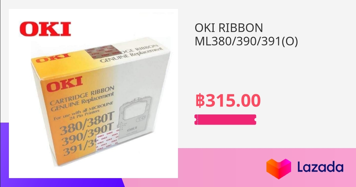 OKI RIBBON ML380/390/391(O)
