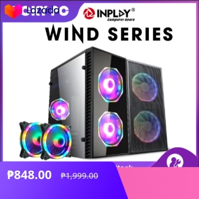 [INPLAY PC Case] Micro Atx PC Case Computer Case 2 Fan Slot USB I/O ...