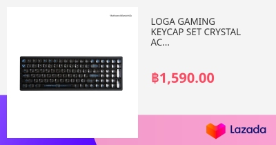 LOGA GAMING KEYCAP SET CRYSTAL ACE EDITION (GMA-001199)