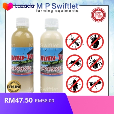 Kutu Trol Organic Concentrate for Swiftlet Farming Pest Control 250ml