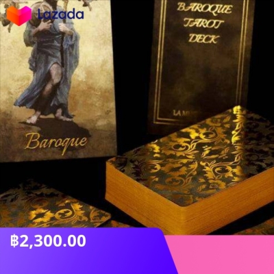 ไพ่ทาโรต์ ไพ่ยิปซี ไพ่ออราเคิล TAROT ORACLE CARDS : BAROQUE TAROT DECK ...