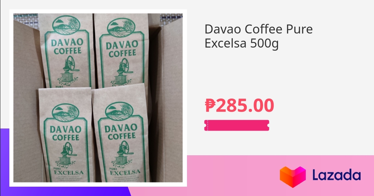 Davao Coffee Pure Excelsa 500g