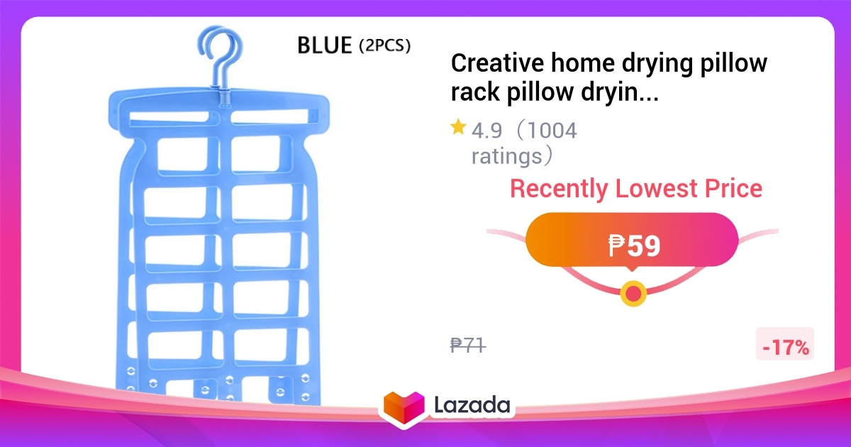 Creative home drying pillow rack pillow drying rack multifunctional ...