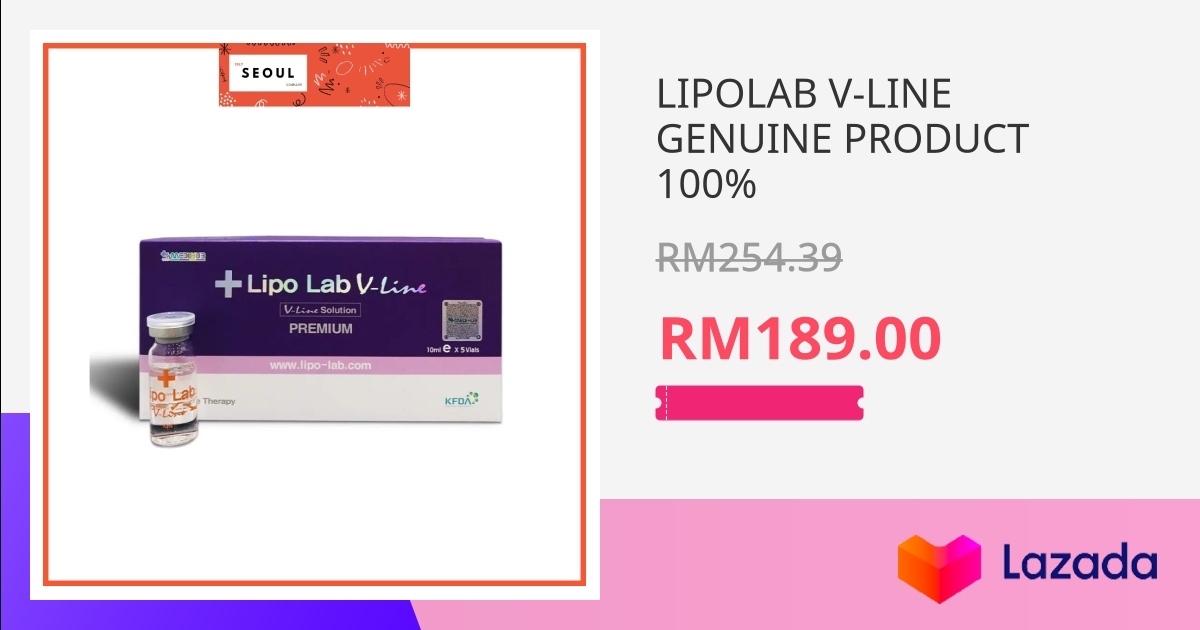 LIPOLAB V-LINE produk tulen 100%