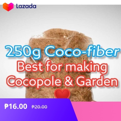250 grams Coco fiber l Coco fiber for Plants l Bird nest l Used for ...