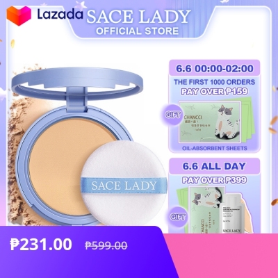 SACE LADY Oil Control Powder Waterproof Long-lasting Makeup Setting ...