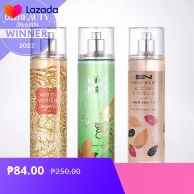 Sweet Night Signature Collection Warm Vanilla Sugar Fine Fragrance Mist ...