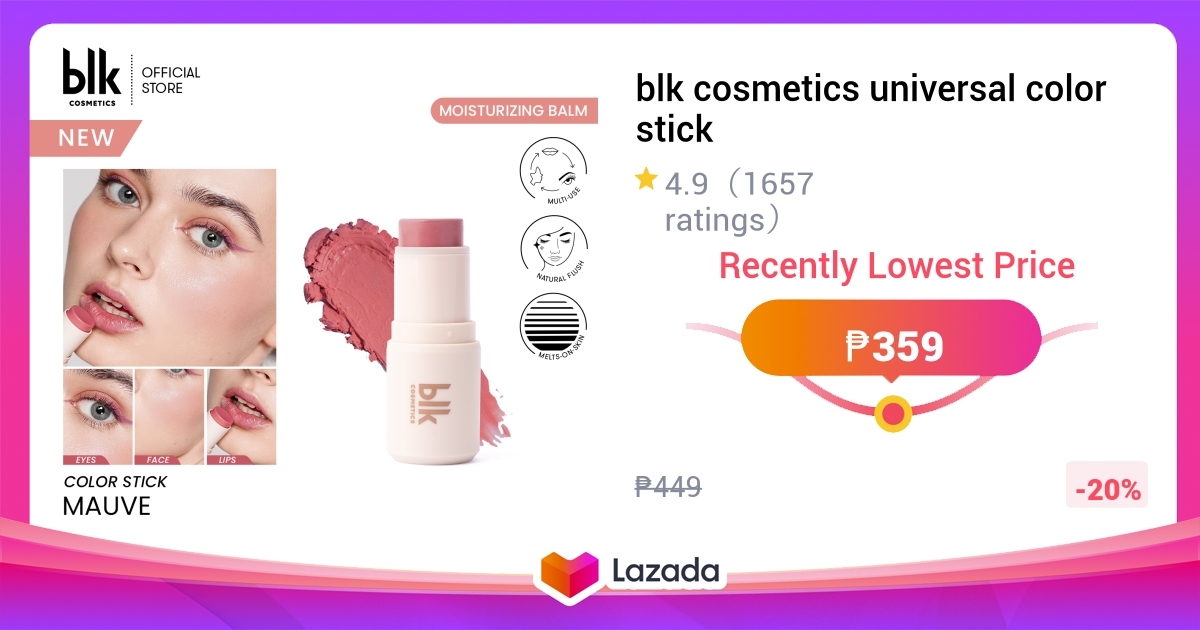 blk cosmetics universal color stick