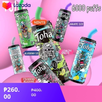 Toha Drinkbar 6000 puffs Disposable | Toha 6k Puffs