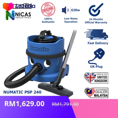 GENUINE NUMATIC HEPA Dry Vacuum Cleaner PSP240 9L Commercial Grade ...