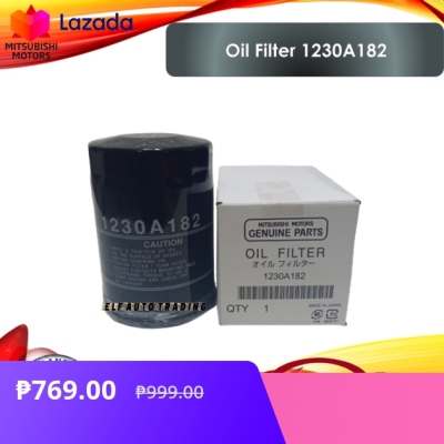 Oil Filter (1230A182) Mitsubishi Montero Gen3 (2016 - 2022), Mitsubishi ...
