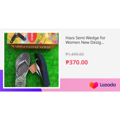 Havs Semi Wedge for Women New Design New arrival with tag and box